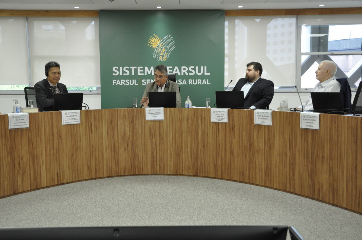 Farsul recebe representantes da Embaixada de Singapura - radiosul.net